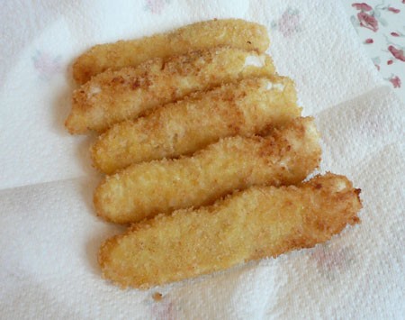 Pan Fried Sturgeon Sticks – Cooking With Game